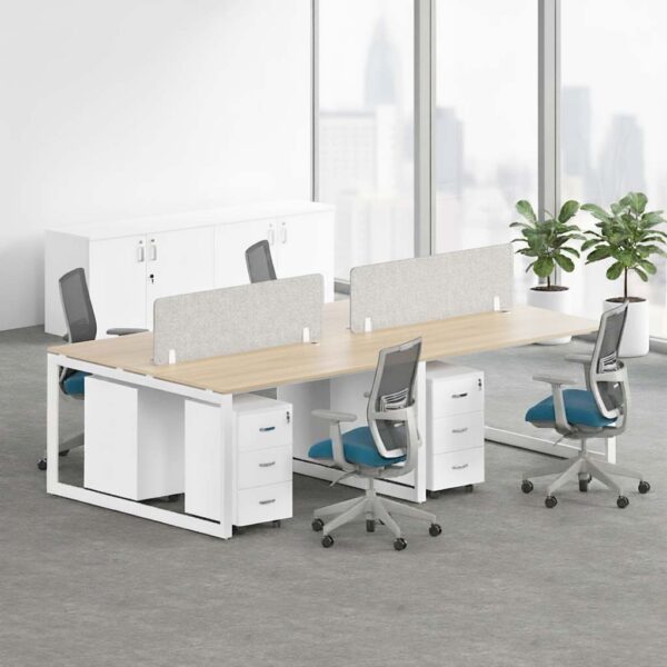 Gem Series 6cluster Workstation Desk - office center